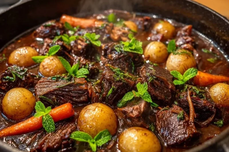 Mint Braised Beef Stew: Tender Beef Mastery